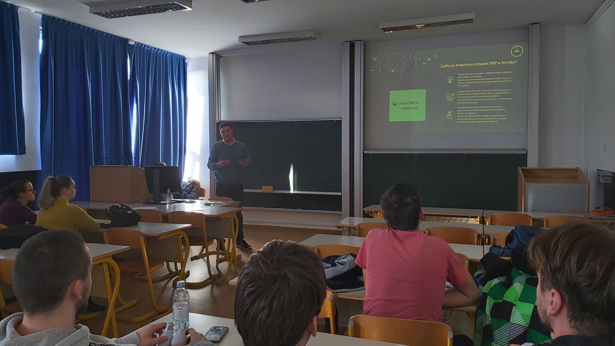 Održano gostujuće predavanje na kolegiju Poslovni procesi u ...